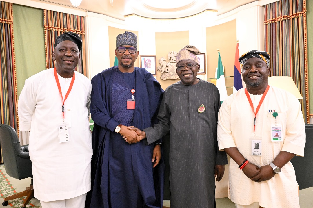 National Sports Commission Leadership Meets President Bola Ahmed Tinubu ...