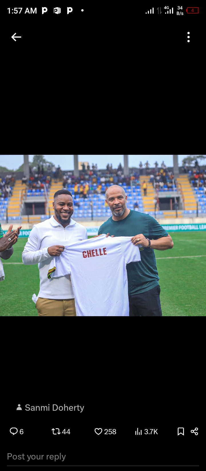 NPFL:Eric Chelle Among Spectators As Ikorodu City Edge Plateau United ...