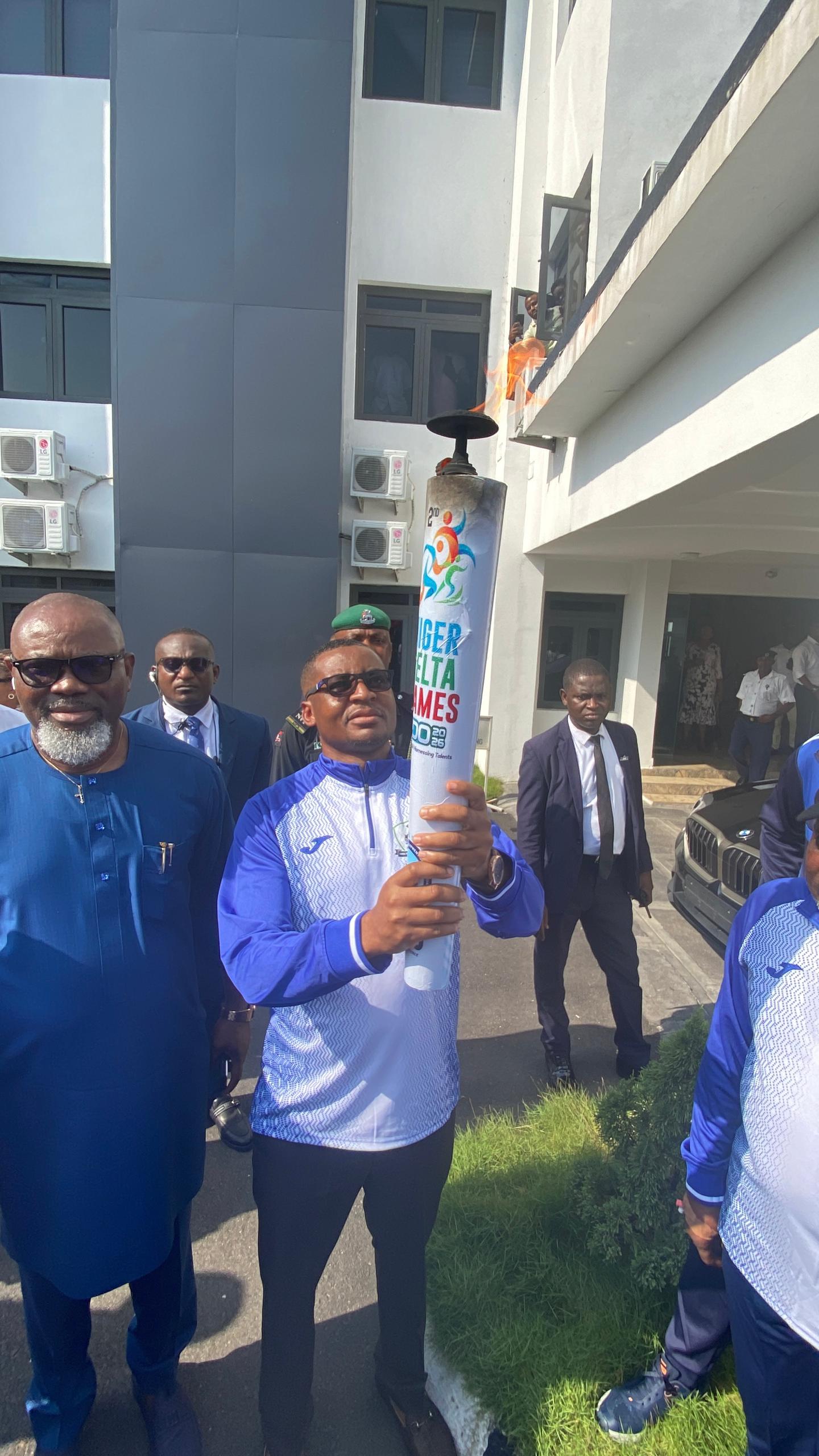 Niger Delta Games Torch Begins Nine-State Tour From Calabar - Sportsgister